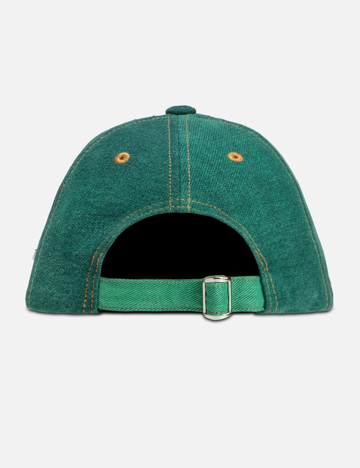 Marine Serre - DENIM MOONOGRAM BELL CAP | HBX - HYPEBEAST 為您搜羅全球潮流時尚品牌