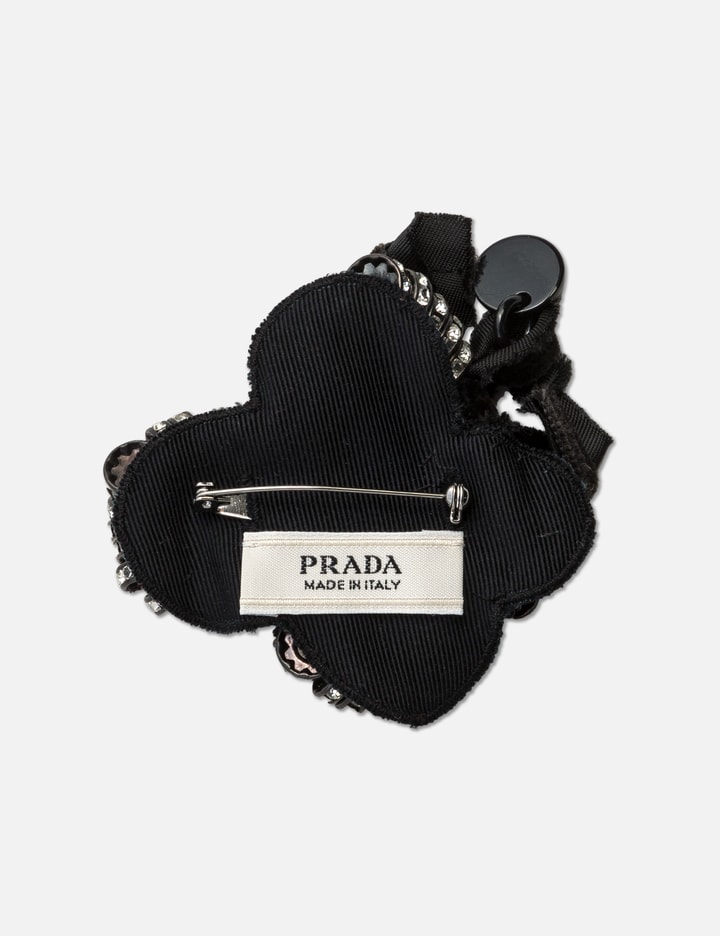 Prada - PRADA JEWELLERY FLORAL BROOCH | HBX