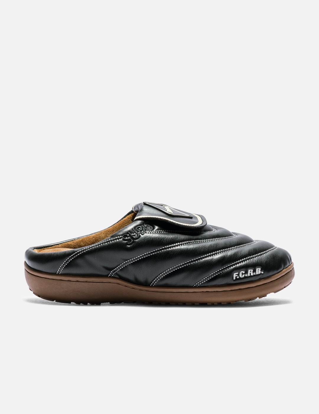 F.C. Real Bristol Subu Flap Sandals - Quilted synthetic-leather sandals ...