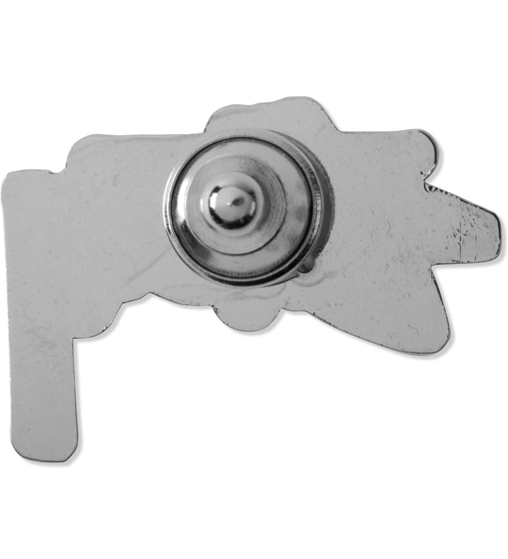 Stüssy - Silver Stock Ho14 Pin | HBX - Globally Curated Fashion and ...
