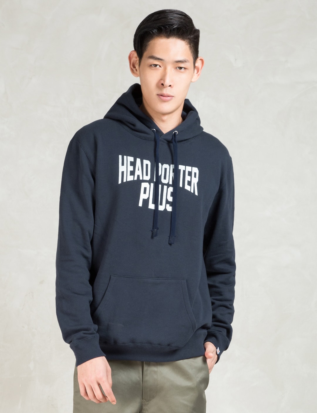 Head Porter Plus - Navy Headporterplus Sweat Parka | HBX - Globally ...