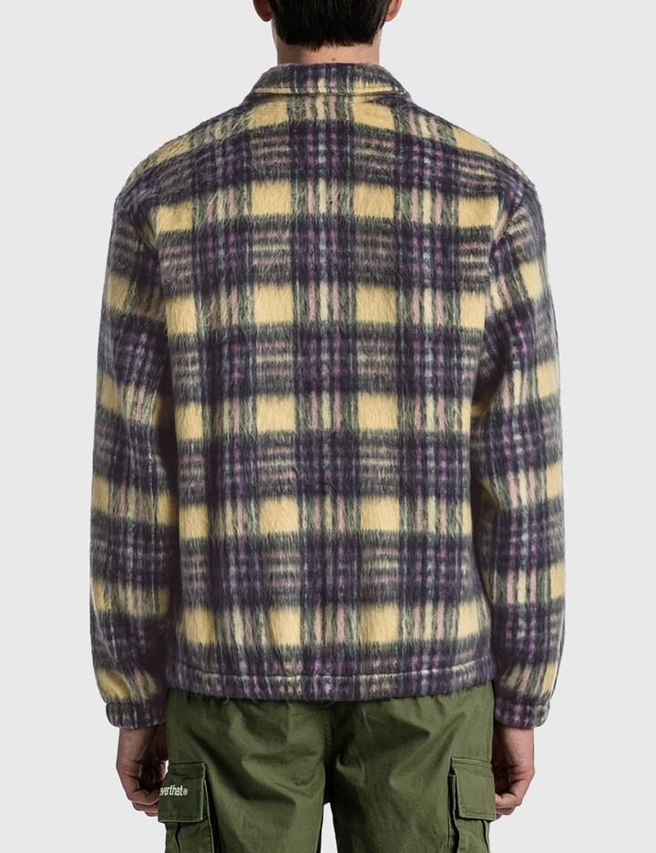 thisisneverthat® - Brushed Check Zip Jacket | HBX - Globally Curated ...