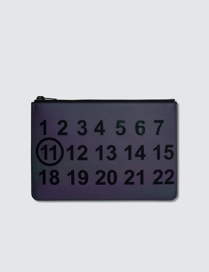 Maison Margiela - Reflective pouch | HBX - 하입비스트가 엄선한 글로벌 패션&라이프스타일