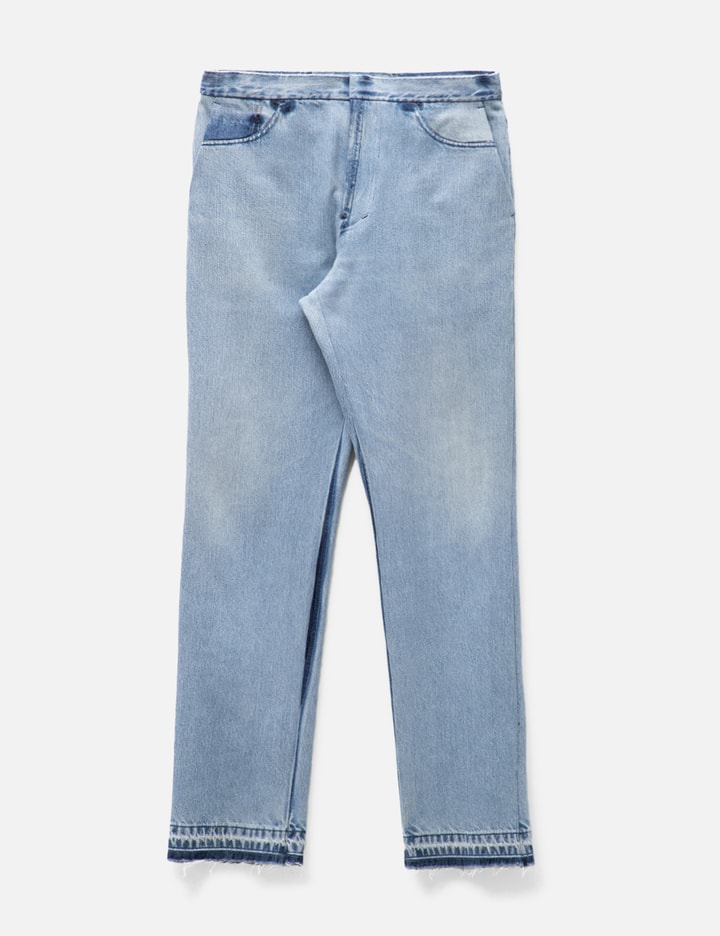 Seven by seven - REWORK DENIM TROUSERS | HBX