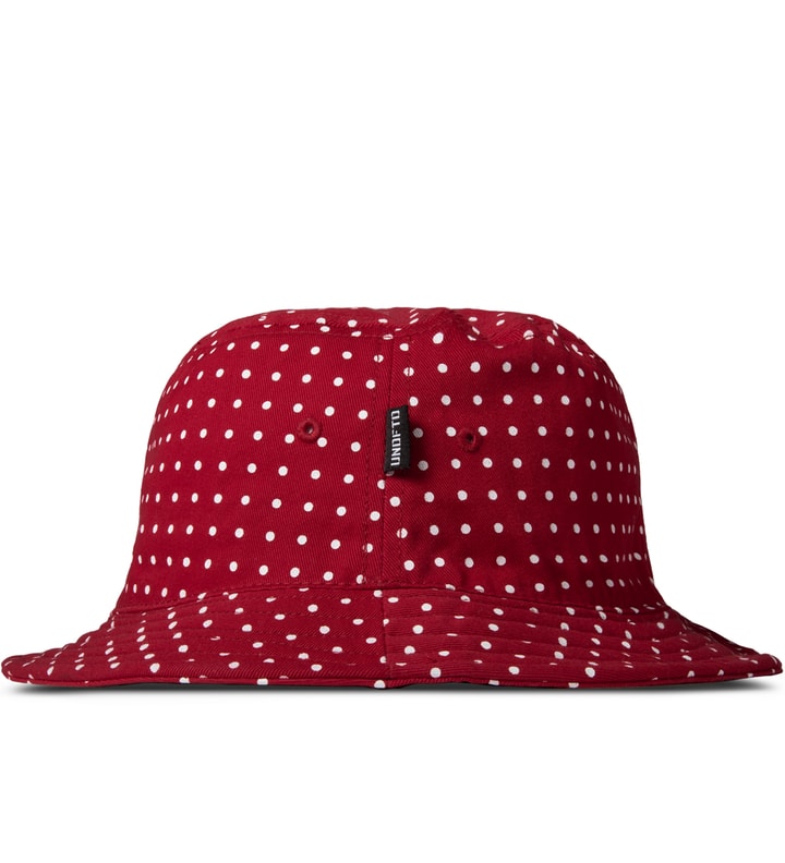 Undefeated - Red Dot SU14 Bucket Hat | HBX - Globally Curated Fashion ...
