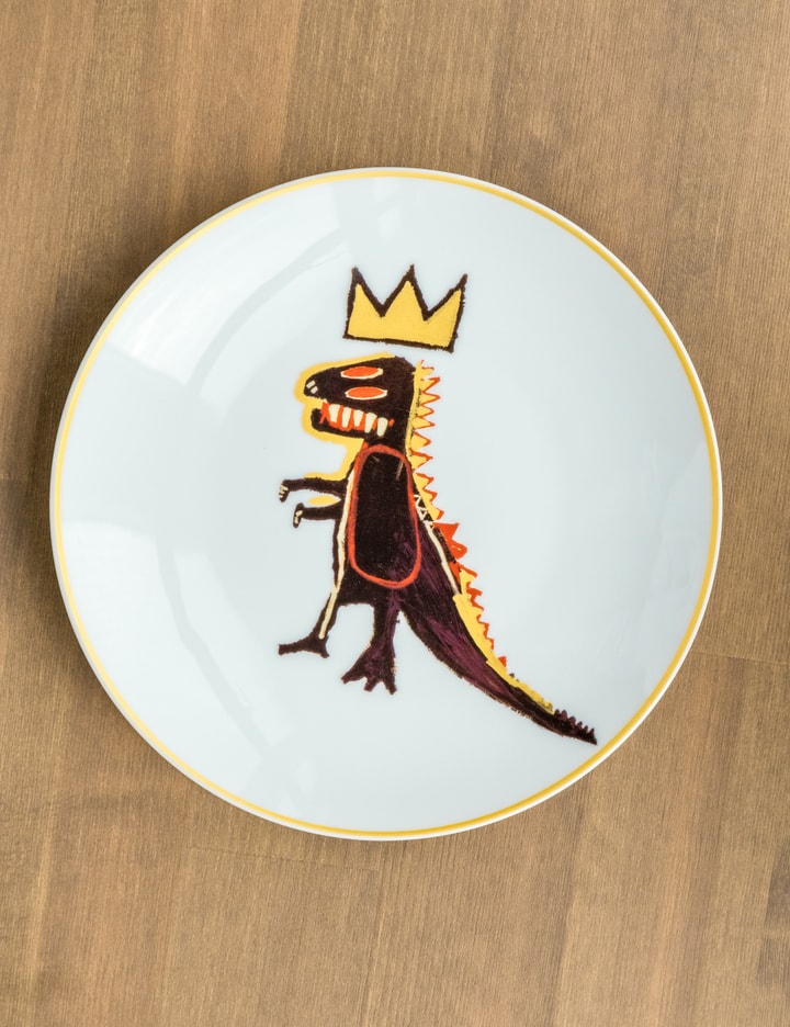 Ligne Blanche - Jean Michel Basquiat God Dragon Plate | HBX - Globally ...