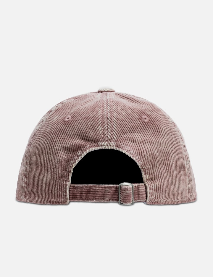 Aly "Aly Logo Pink" Velvet Cap - Pink velvet 6-panel cap with ...