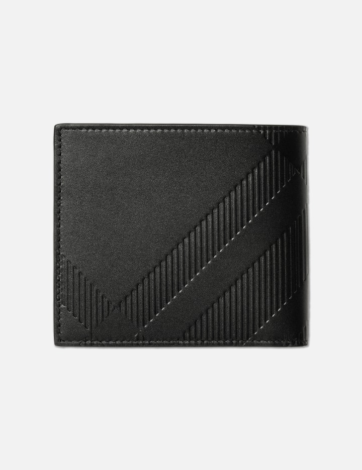 Burberry - Embossed Check Bifold Wallet | HBX