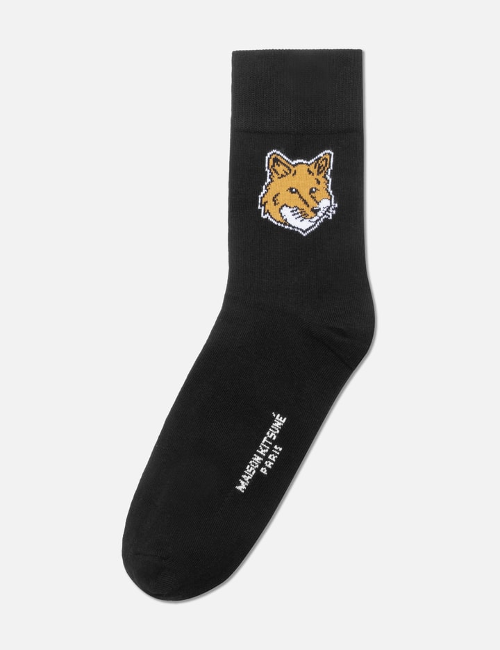 Maison Kitsuné - Fox Head Socks | HBX