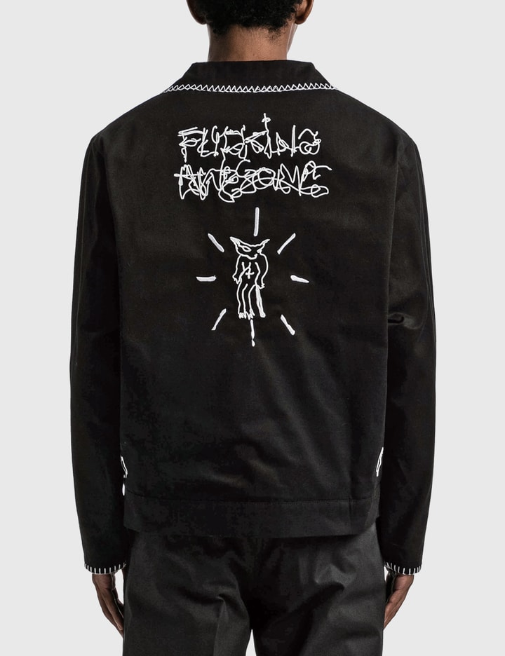 Fucking Awesome - Embroidered Mechanics Jacket | HBX - Globally Curated ...