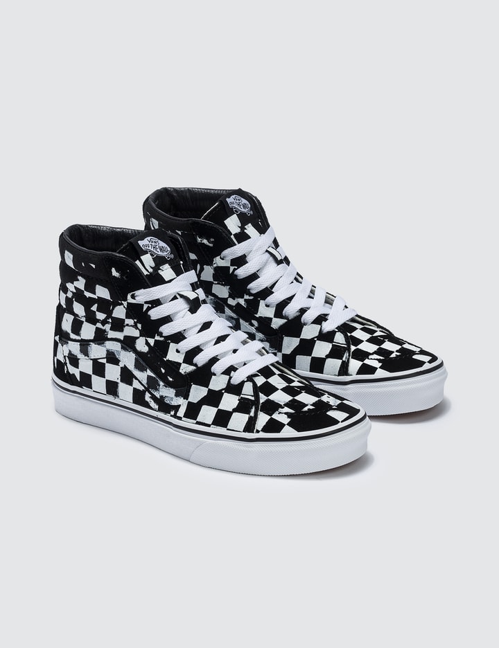 Vans - Overprint Check Sk8-hi | HBX - Globally Curated Fashion and ...
