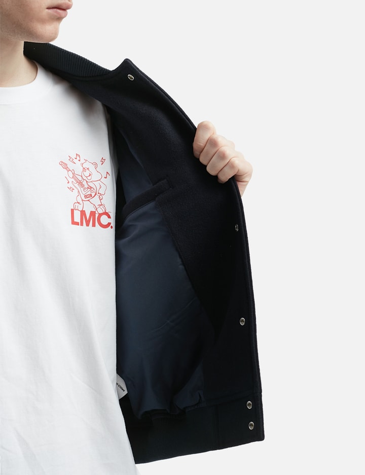 LMC - PEACE WOOL VARSITY JACKET | HBX - Globally Curated Fashion and ...