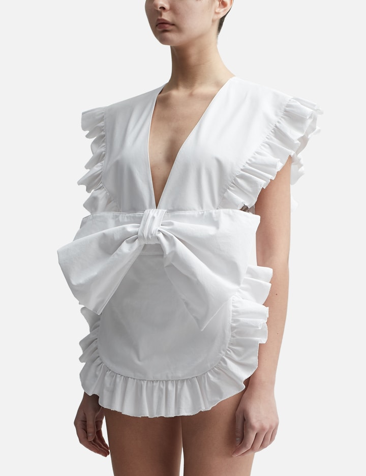 pushBUTTON - Ribbon Ruffle Bodysuit | HBX