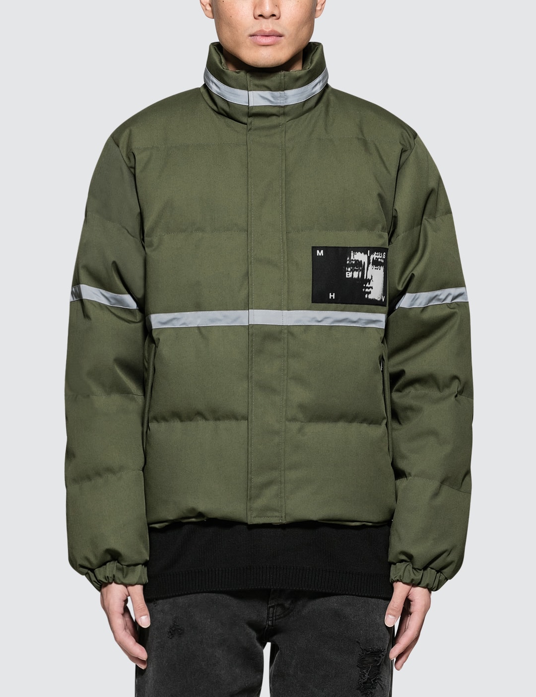 Misbhv - Reflective Down Jacket | HBX - Globally Curated Fashion and ...