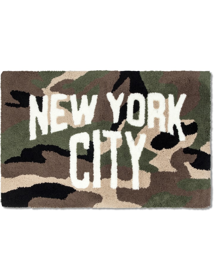 SECOND LAB - NYC Camo Rug | HBX - Globally Curated Fashion and ...