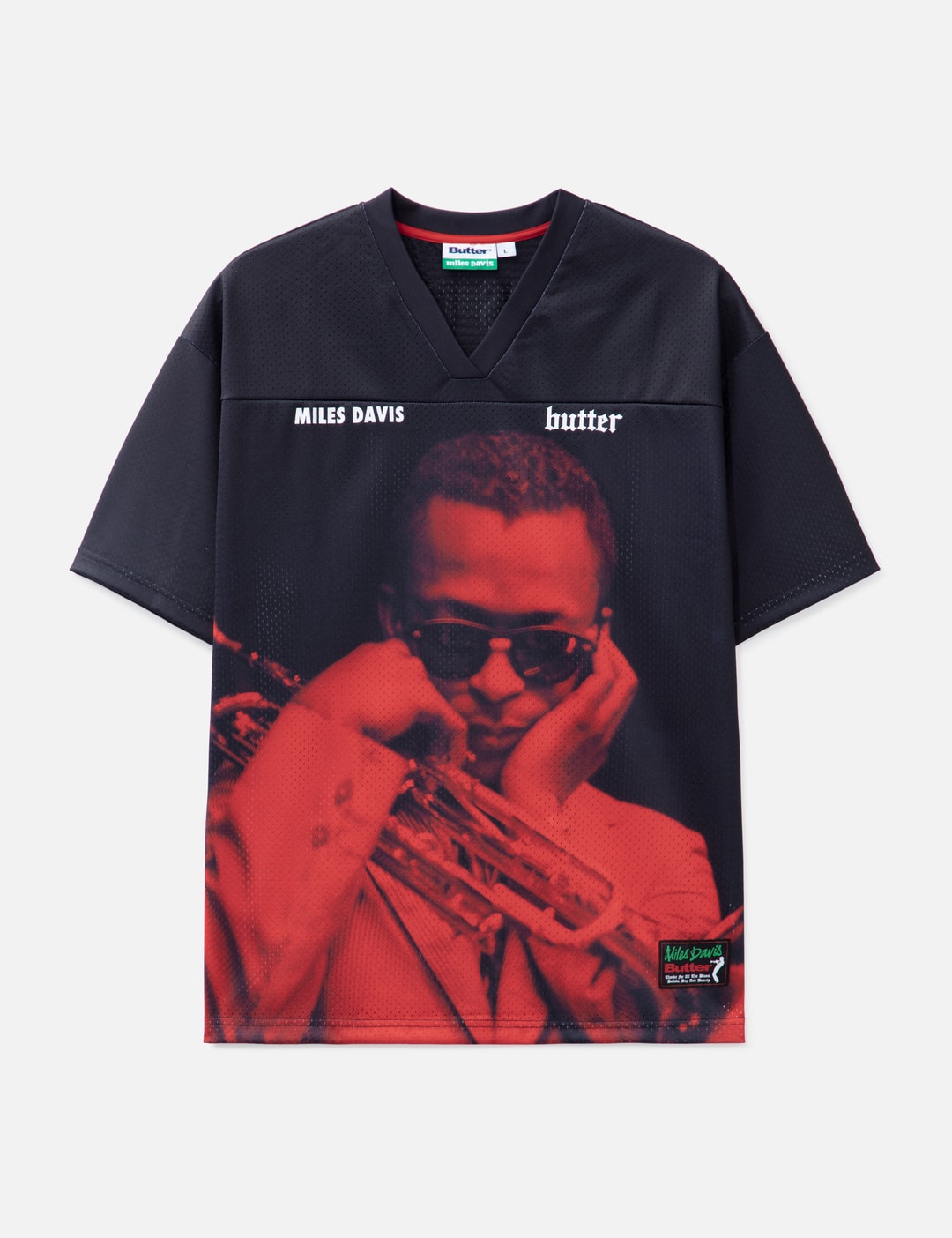 Butter Goods - Butter Goods x Miles Davis Round About Midnight Mesh ...