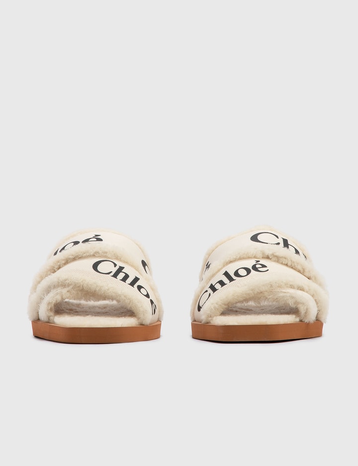Chloé - Woody Shearling Slide | HBX - Globally Curated Fashion and ...