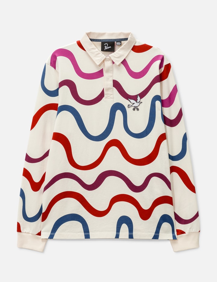 By Parra - Colored Soundwave Polo Shirt | HBX