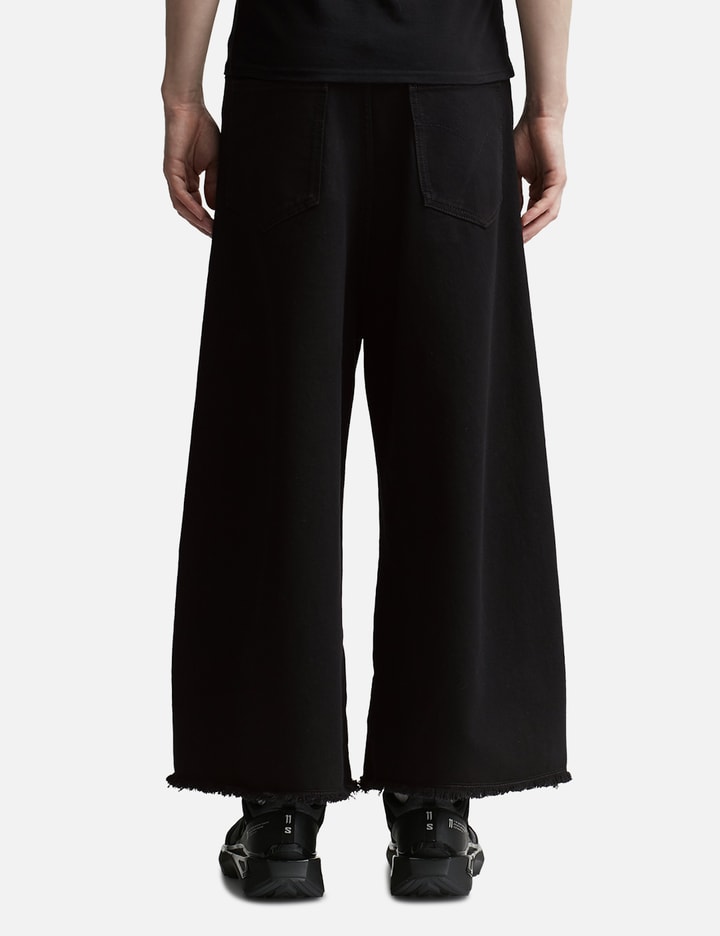 LUU DAN - Logo Wide Cropped Jeans | HBX - Globally Curated Fashion and ...