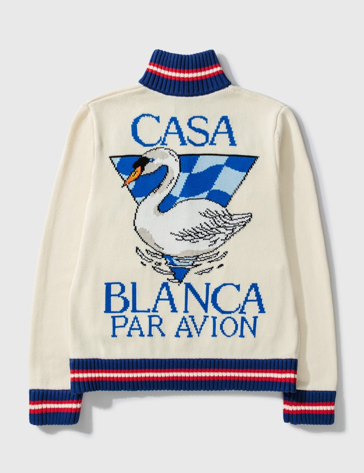 Casablanca - Swan Zip-Up Jacket | HBX - Globally Curated Fashion and ...