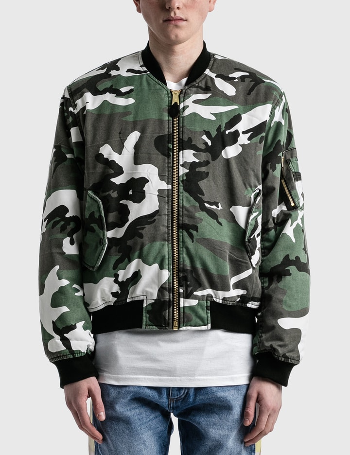 Fostex Garments - VINTAGE WASH MA-1 BOMBER JACKET | HBX