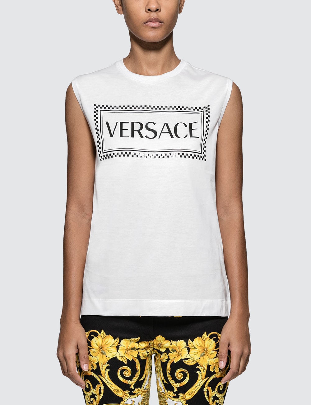 Versace - Box Versace Logo Tank Top | HBX