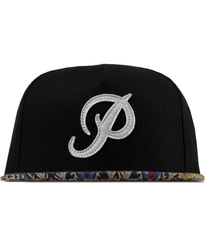 Primitive - Black Classic P Quest Strapback Cap | HBX - Globally ...