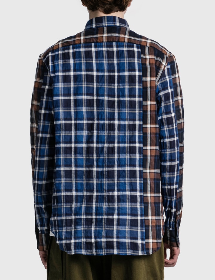 Loewe - Patchwork Check Shirt | HBX - Globally Curated Fashion and ...