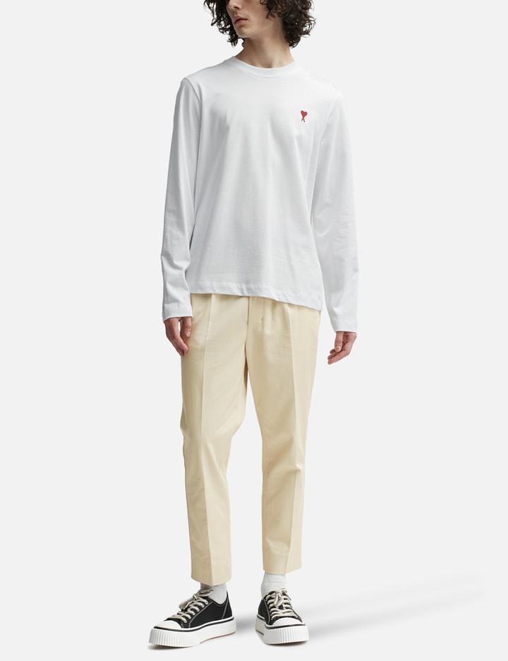Ami Long Sleeve Ami De Coeur T Shirt Hbx Globally Curated Fashion