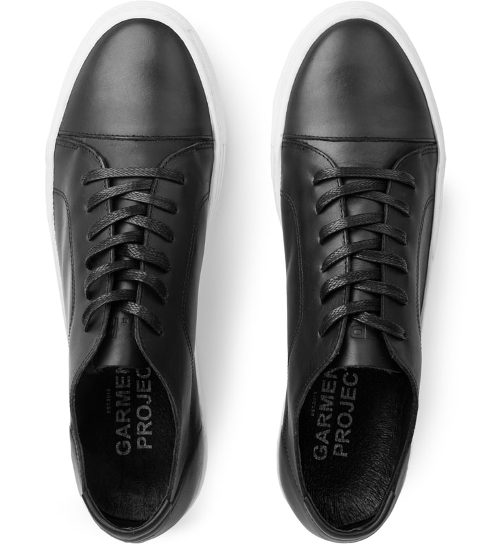 Garment Project - Black/White Sole Classic Lace Shoes | HBX - Globally ...