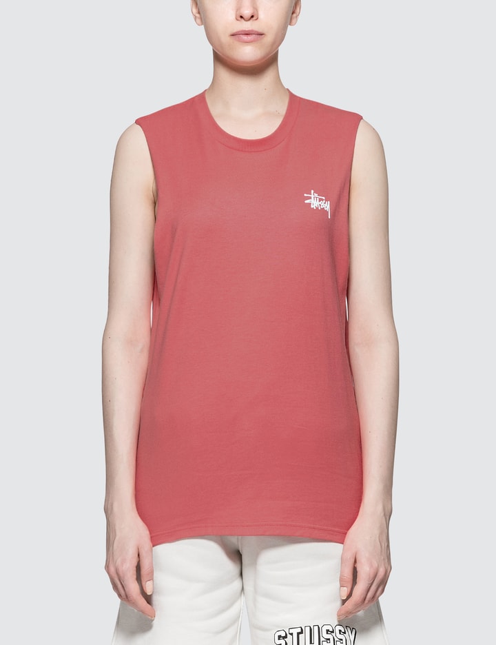 Stüssy - Basic Stussy Raw Muscle Tank | HBX - Globally Curated Fashion ...