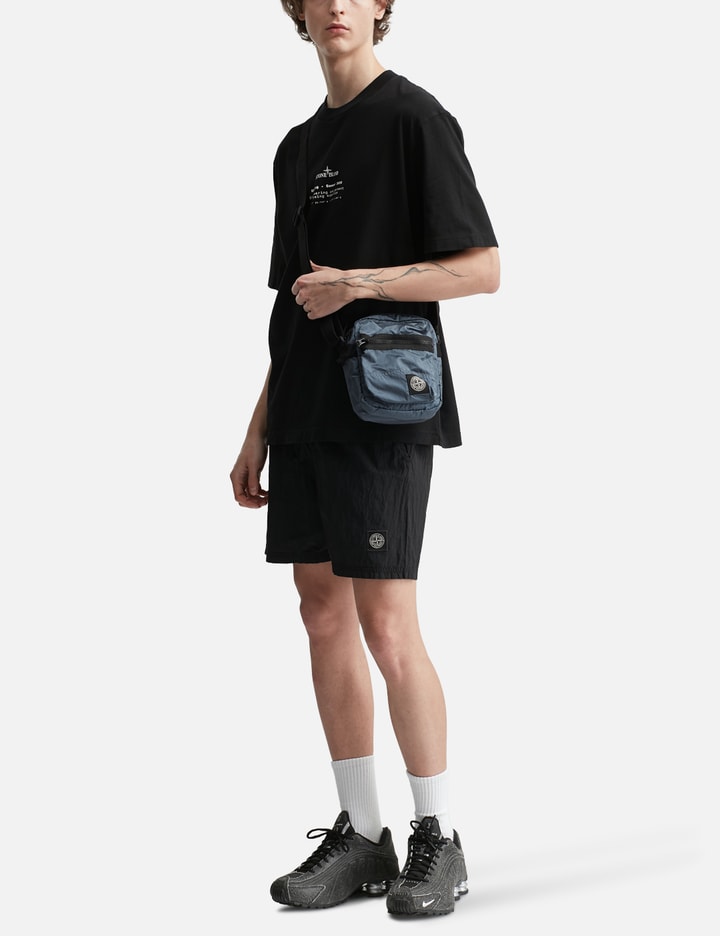 Stone Island Coated Nylon Metal In Econyl® Pouch Bag - Coated nylon ...