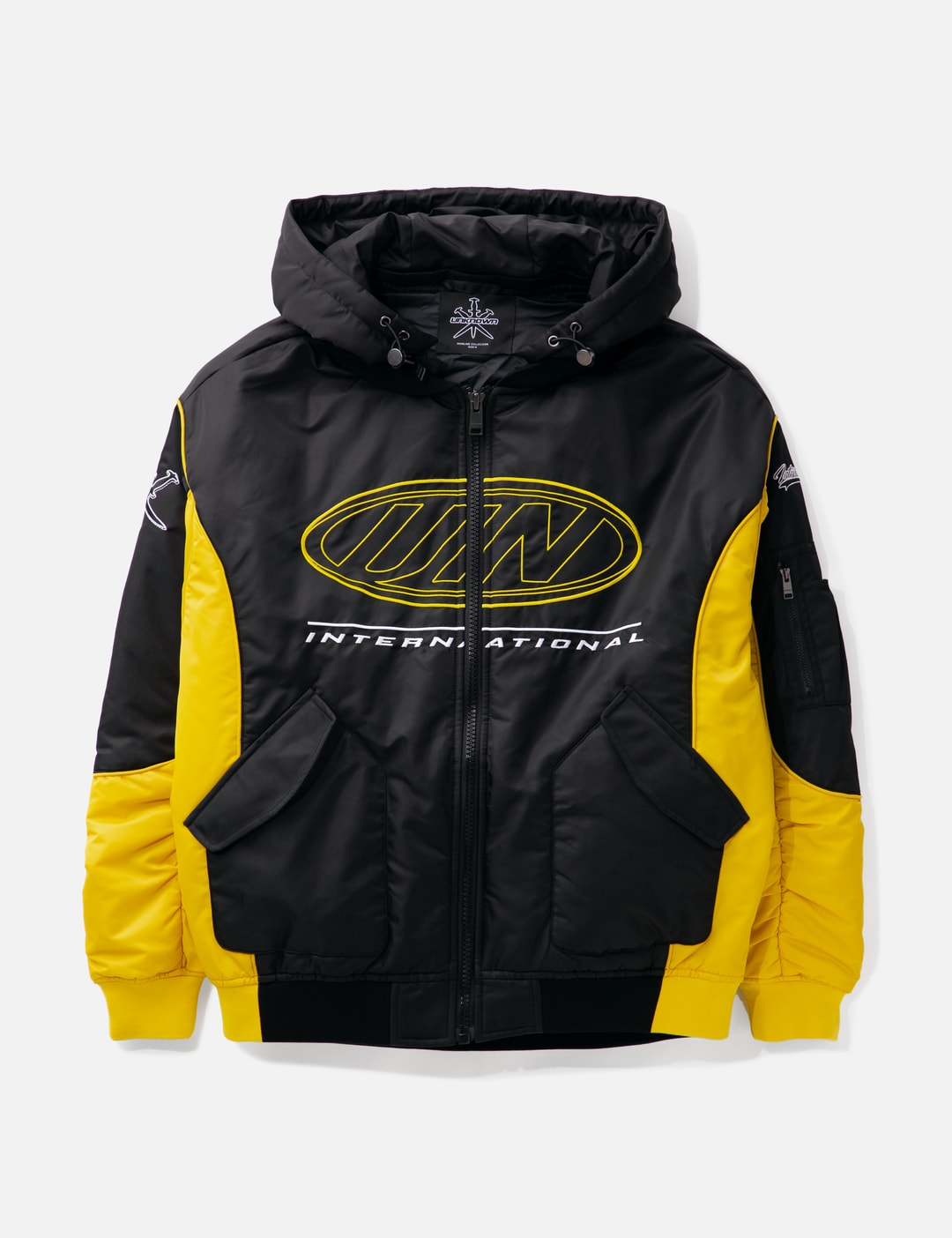 UNKNOWN - Nylon Racing Jacket | HBX - Globally Curated Fashion and ...