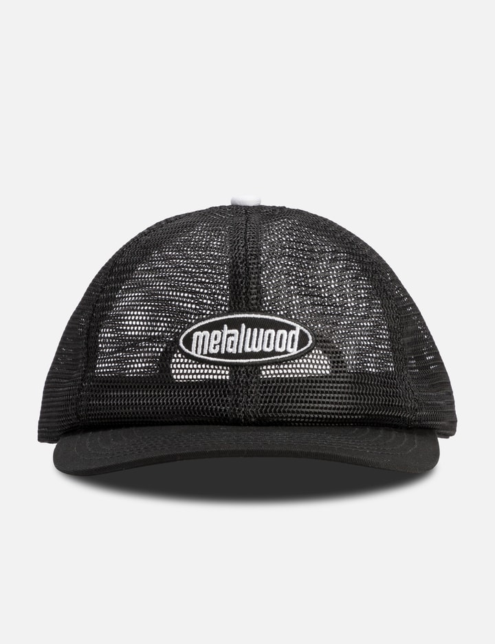 Metalwood Studio - Oval Logo 6-Panel Mesh Snapback Hat | HBX