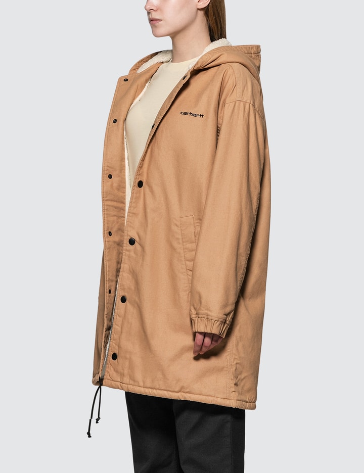 Carhartt Work In Progress - Hooded Script Coach Jacket | HBX - Globally ...