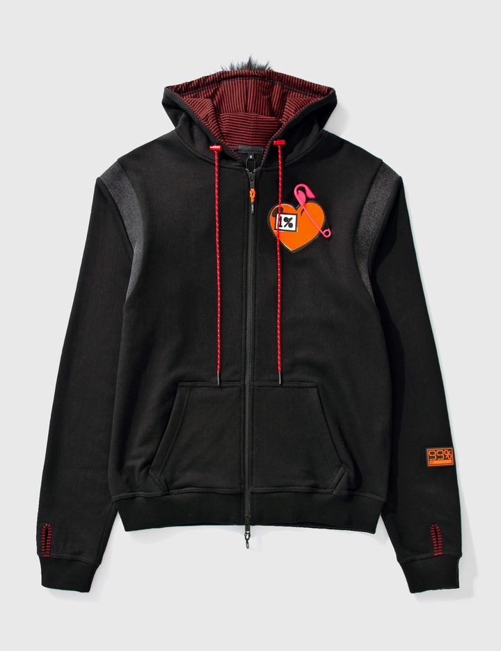 99 Is 1 Ove Mohican Hoodie Hbx Globally Curated Fashion And