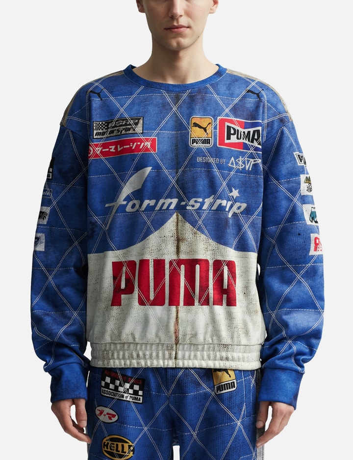 Puma - Puma x A$AP ROCKY Quilted Sweatshirt | HBX