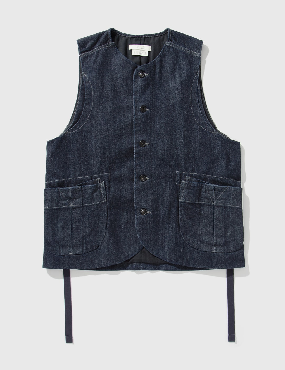 norbit by Hiroshi Nozawa - Flame Retardant Denim Vest | HBX - Globally ...