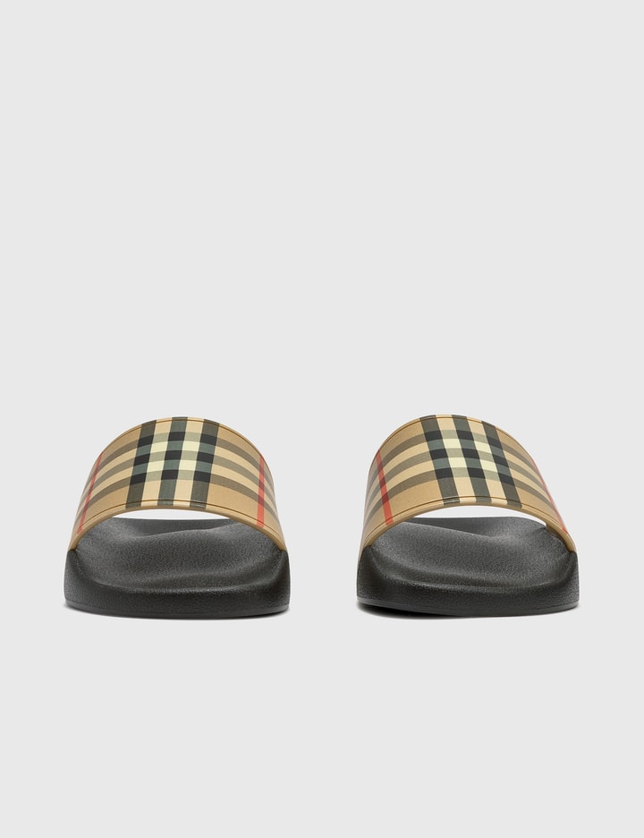 Burberry - Vintage Check Slides | HBX - Globally Curated Fashion and ...