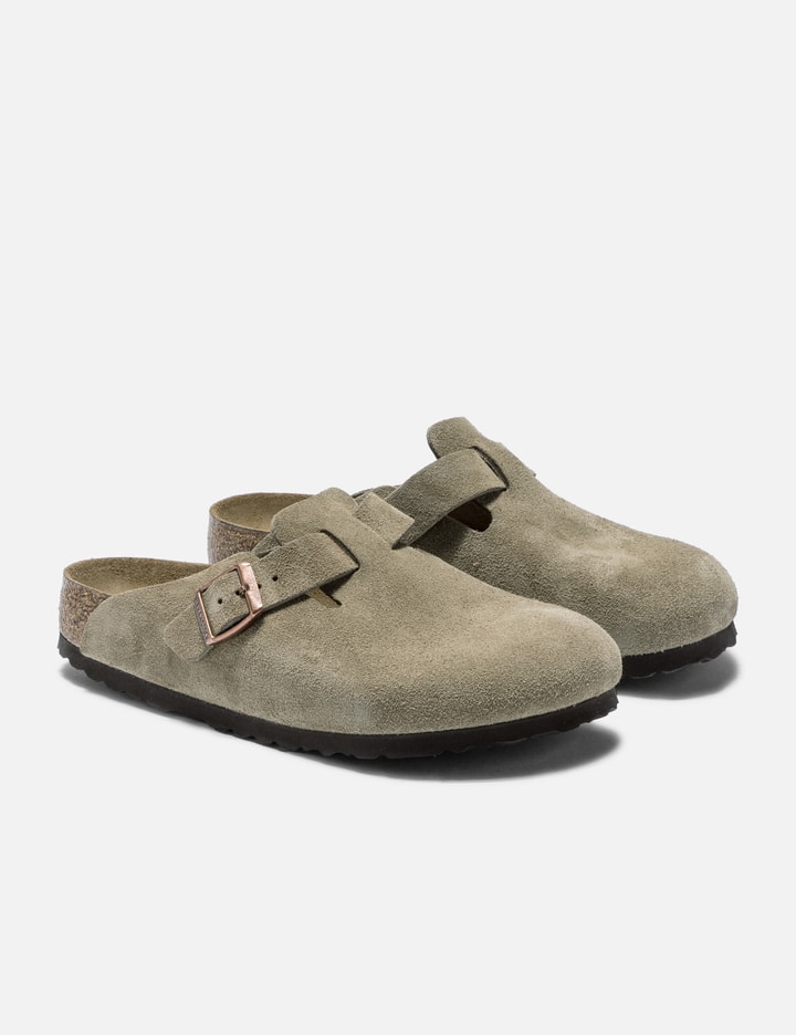 Birkenstock - Boston Suede Clogs | HBX