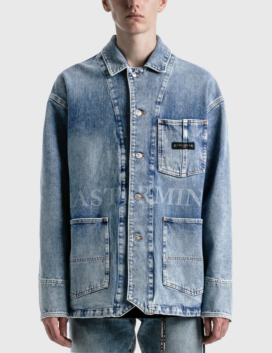 Mastermind World - Denim Jacket | HBX - HYPEBEAST 為您搜羅全球潮流時尚品牌