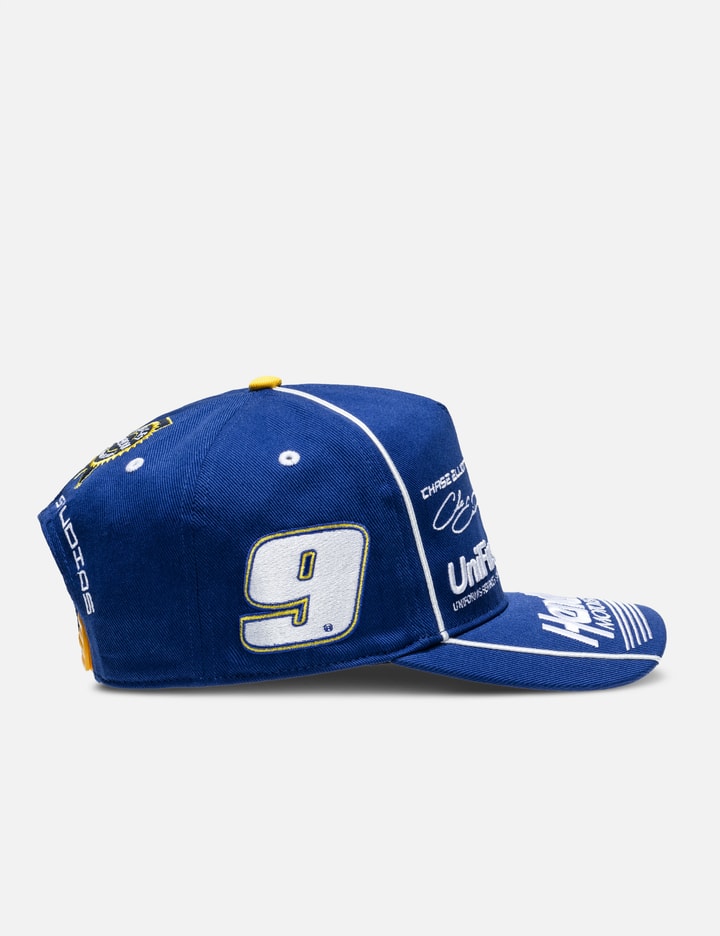 Market Market x NASCAR Chase Elliott Cap - 官方聯乘賽車風格刺繡重磅斜紋布帽，6片結構，塑膠 ...