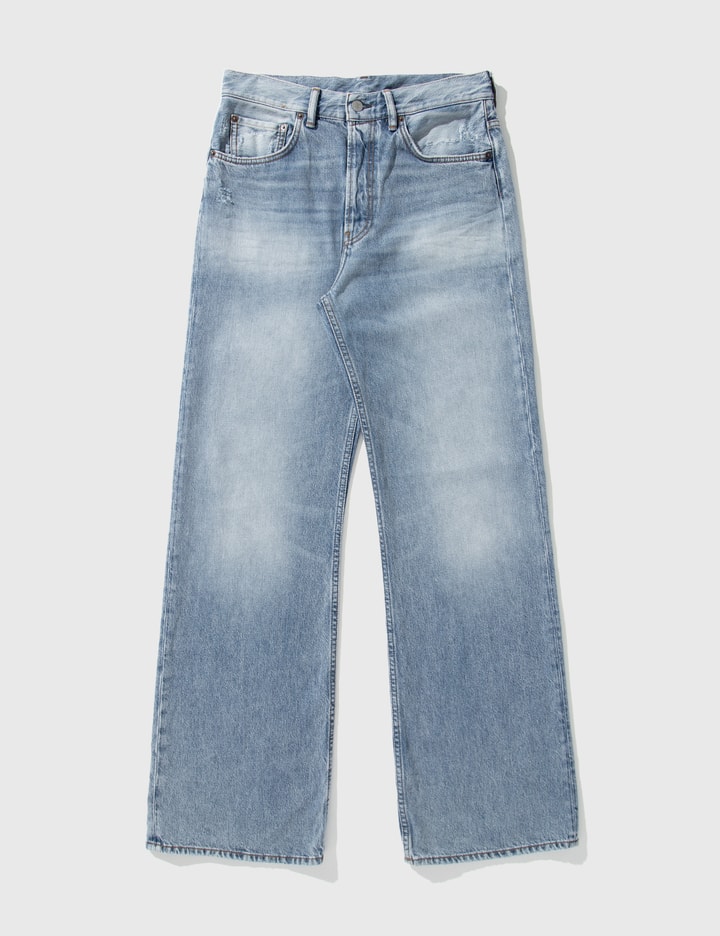 Acne Studios - Acne Studios 2021m Light Blue Trash Jeans | HBX ...