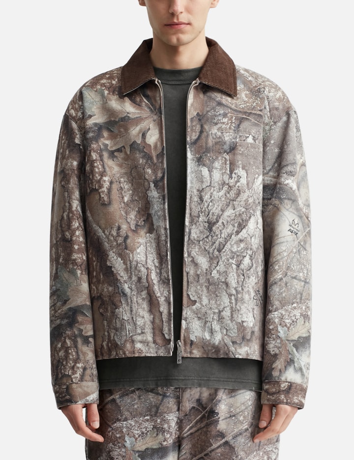 Represent Realtree® Camo Trucker Jacket - Quilted, corduroy-collar camo ...