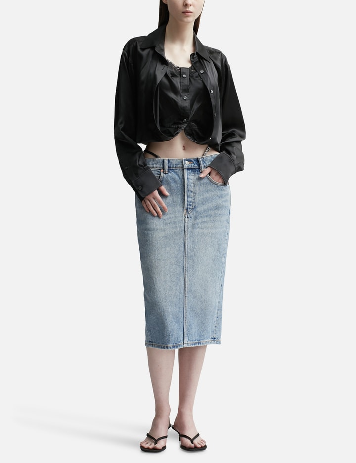 T By Alexander Wang - Layered Button Down Shirt | HBX