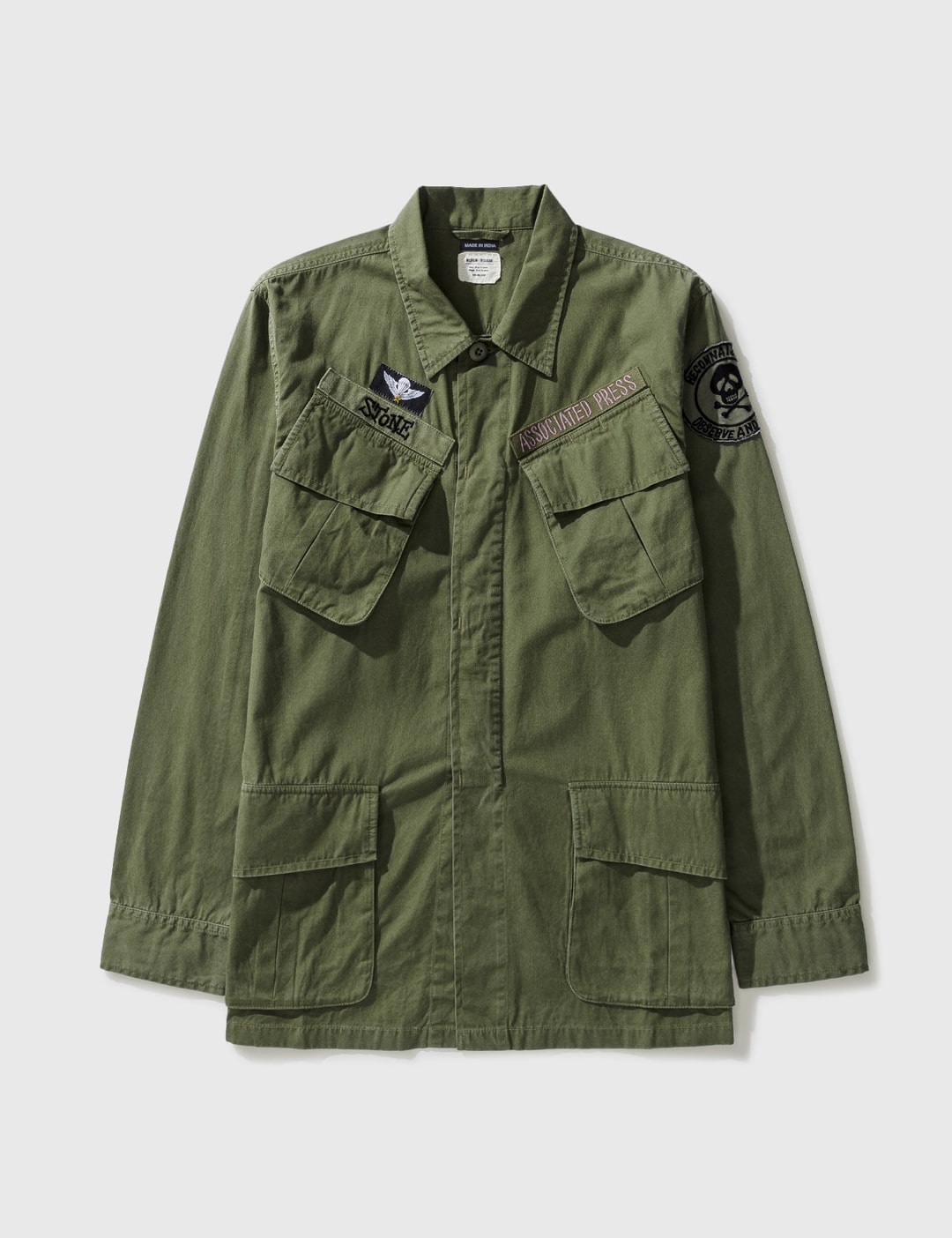 Maharishi - Associated Press Jungle Jacket | HBX - Globally Curated ...