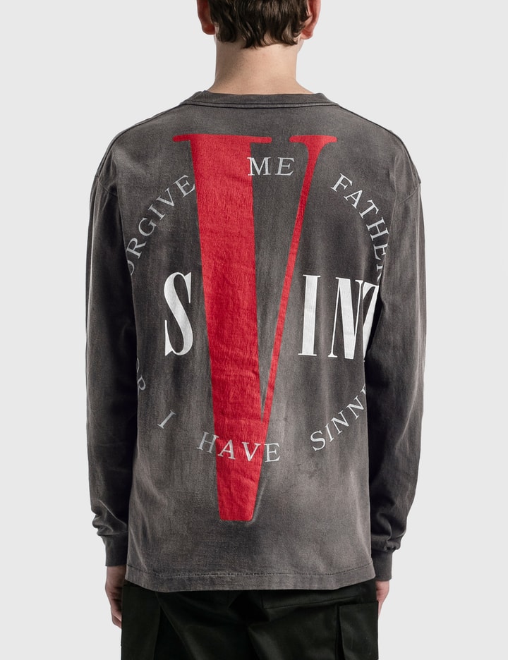 Saint Michael X Vlone Love & Hate T-shirt In Black | ModeSens