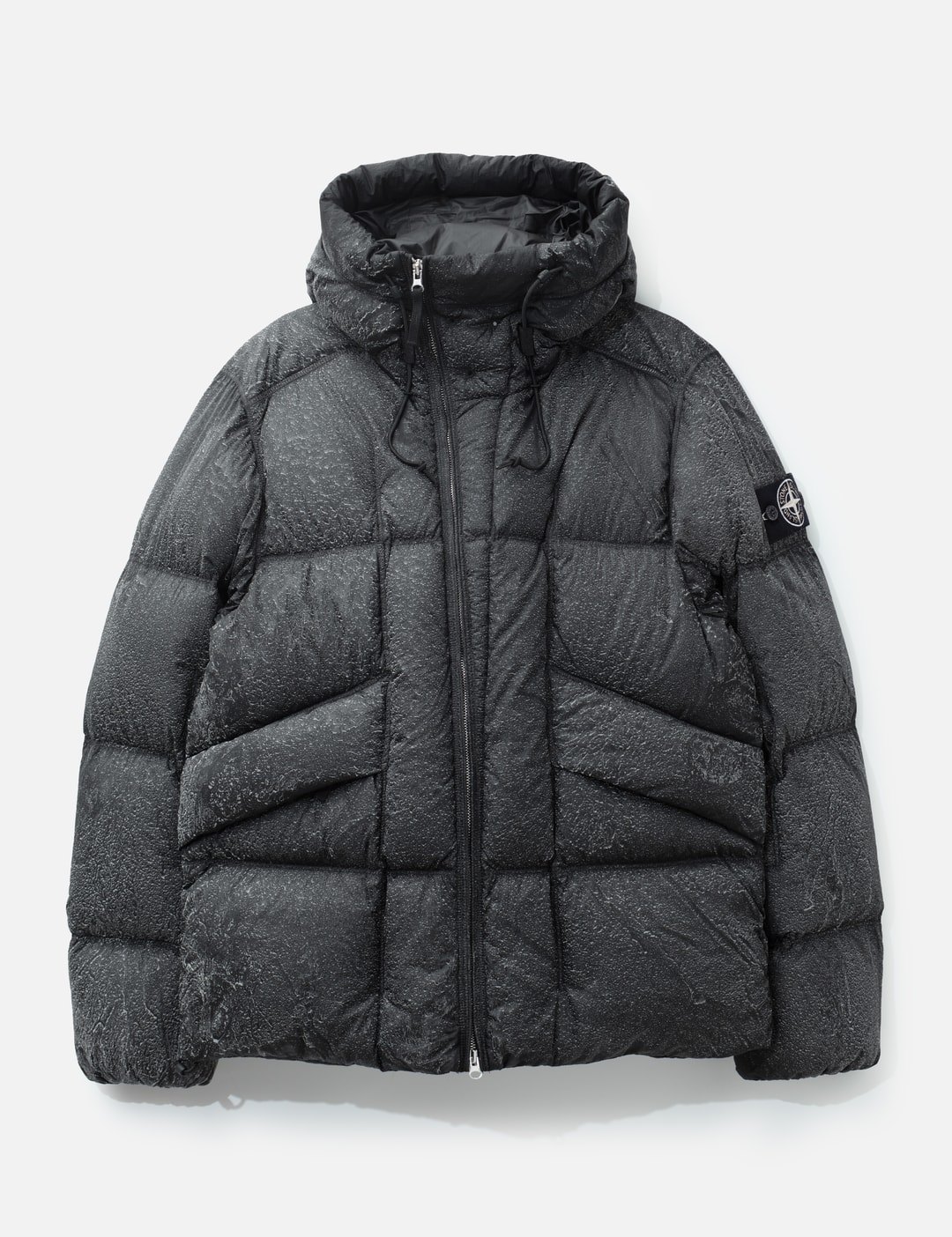 Stone Island - Hand Sprayed Reflective Puffer Jacket | HBX