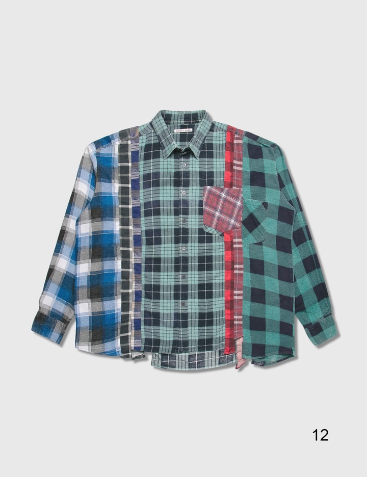 Needles - 7 Cuts Flannel Shirt | HBX - Globally Curated Fashion and ...