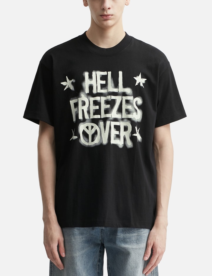 Babylon Hell Froze Over T-Shirt - Black cotton tee with bold front ...